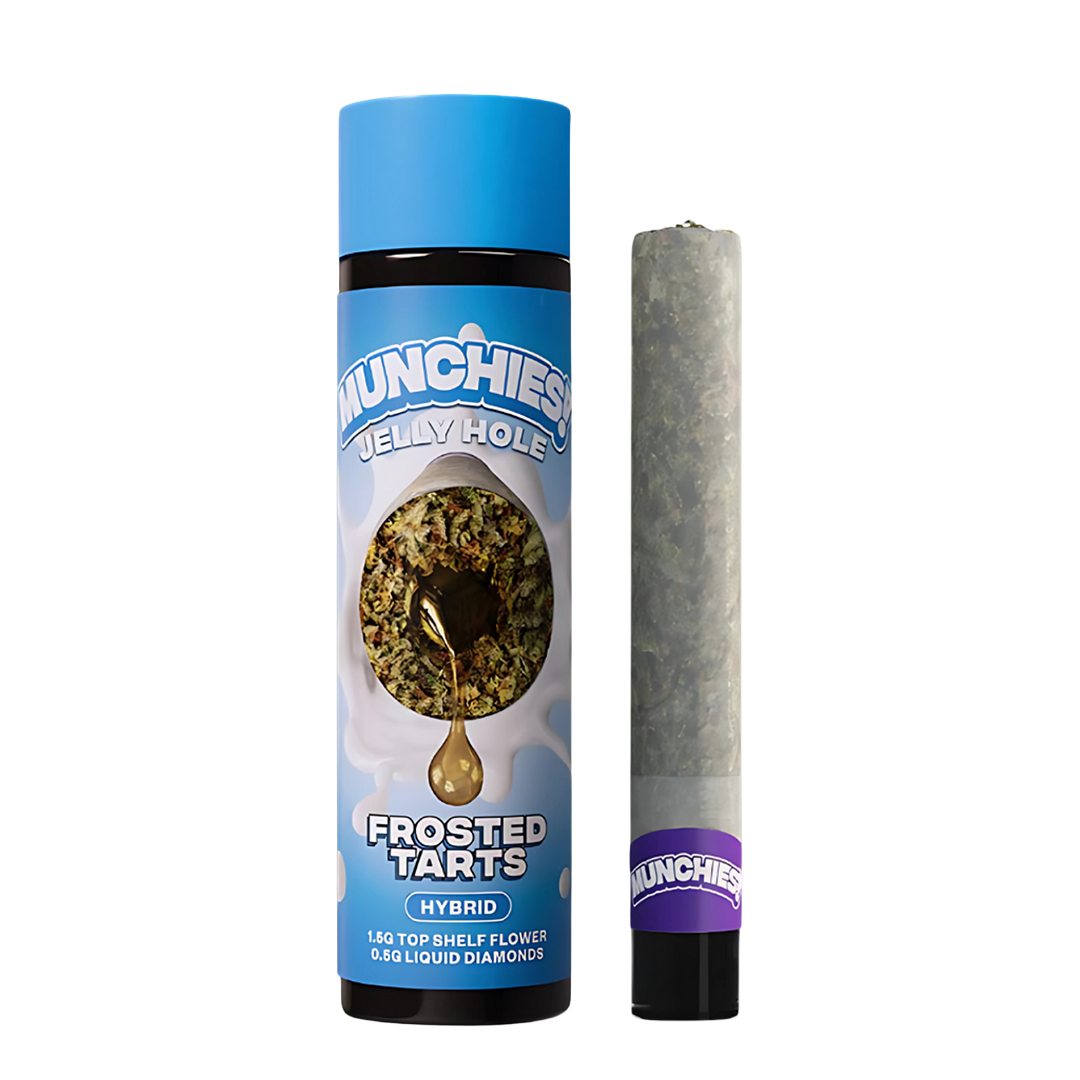 Munchies Jelly Holes THCa Diamond Pre-roll 2g – Black Rock Vape