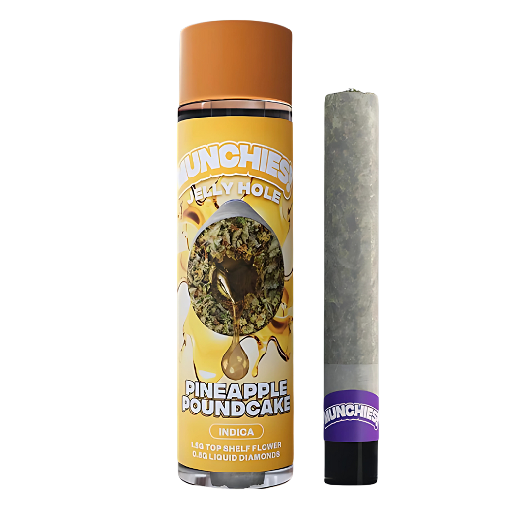 Munchies Jelly Holes THCa Diamond Pre-roll 2g – Black Rock Vape